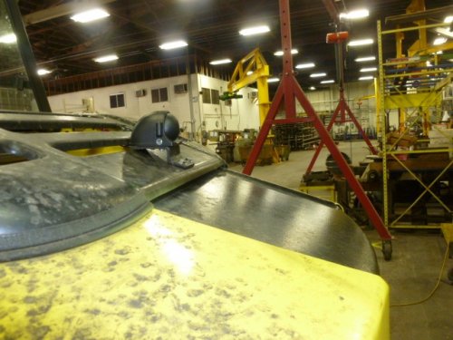 Heavy Duty Forklift Lift Operations Risk Surveillance Camera