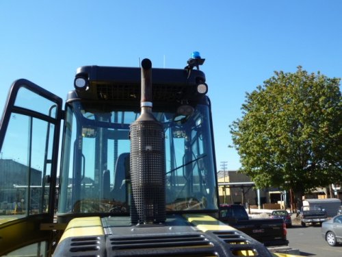 Industrial Forklift Dash Mounted DVR video 4-camera recorder